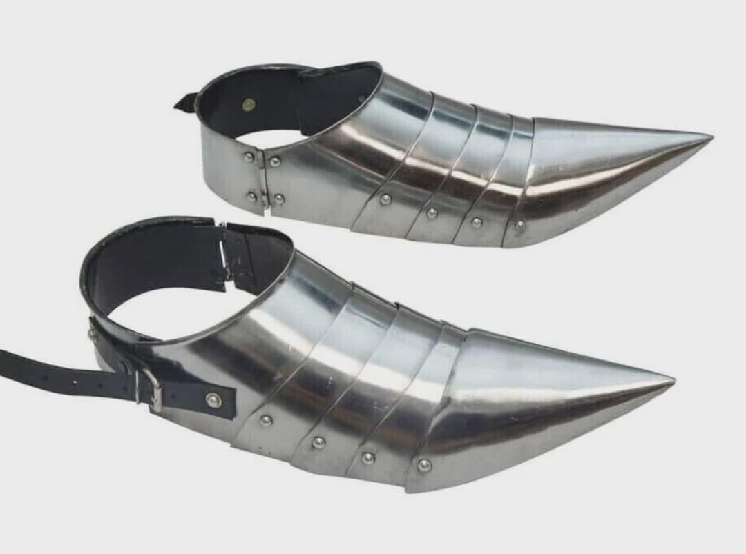 Medieval Knight Armor Shoes Crusader Gothic Sabatons 15th Century - Etsy