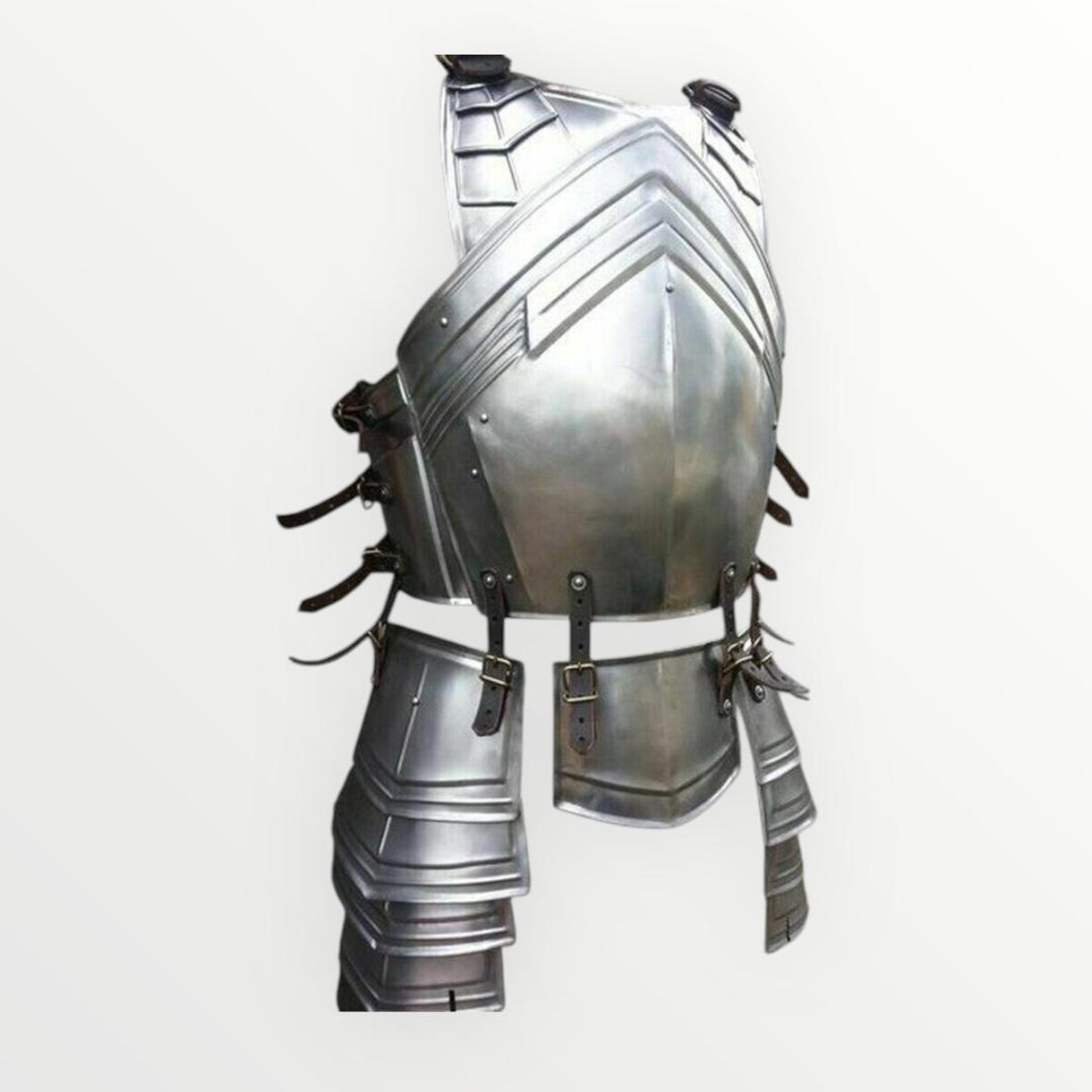 Medieval LARP Steel Armor - the Dwarven Cuirass-chest-back Breastplate ...