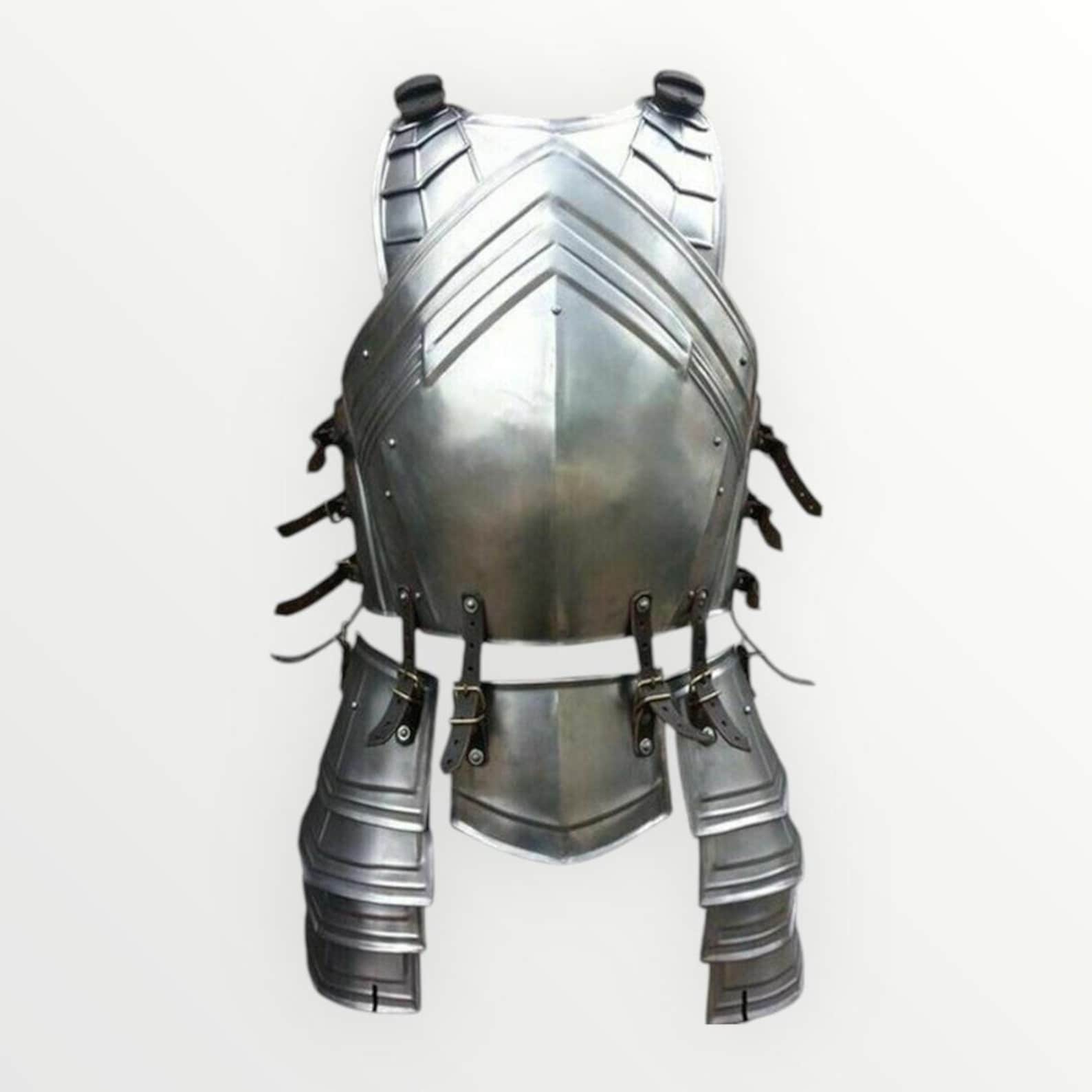 Medieval LARP Steel Armor - the Dwarven Cuirass-chest-back Breastplate ...