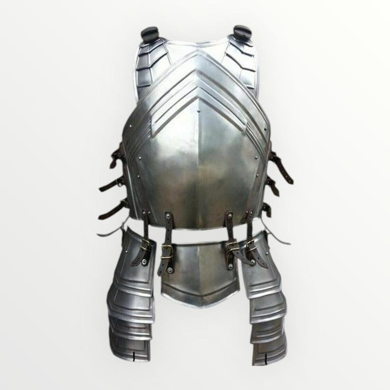 Medieval LARP Steel Armor - the Dwarven Cuirass-chest-back Breastplate ...