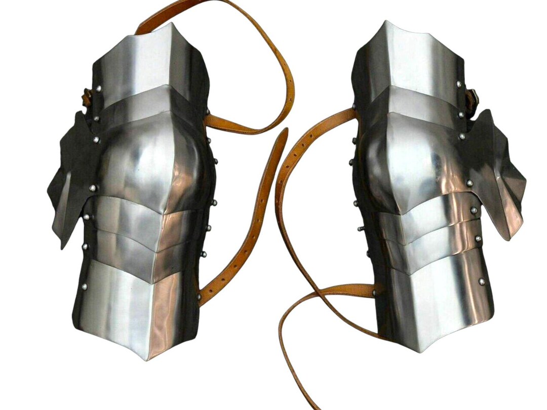 Gothic Leg Guard Armor Set Medieval Knight Crusader Spartan 18GA Steel ...