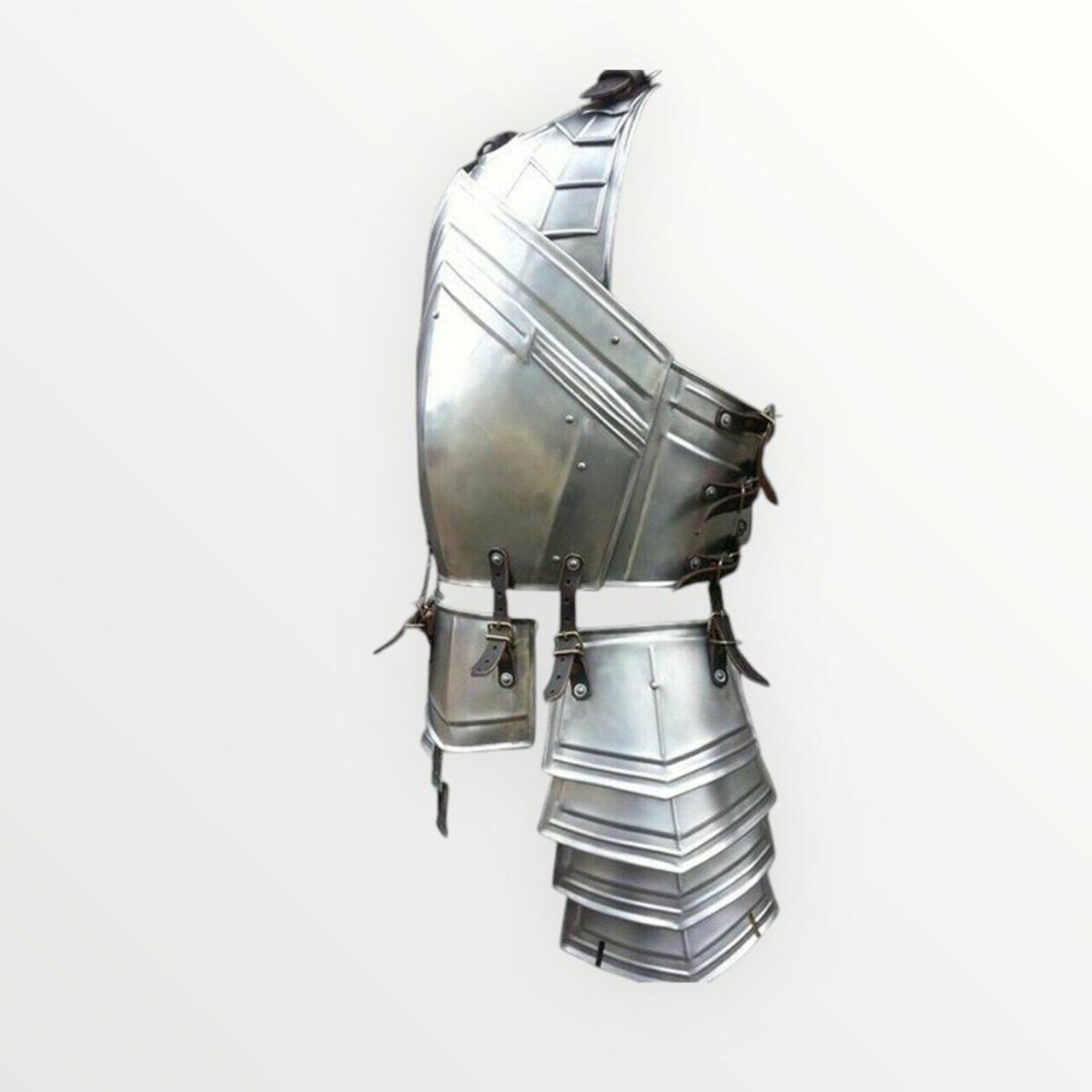 Medieval LARP Steel Armor - the Dwarven Cuirass-chest-back Breastplate ...