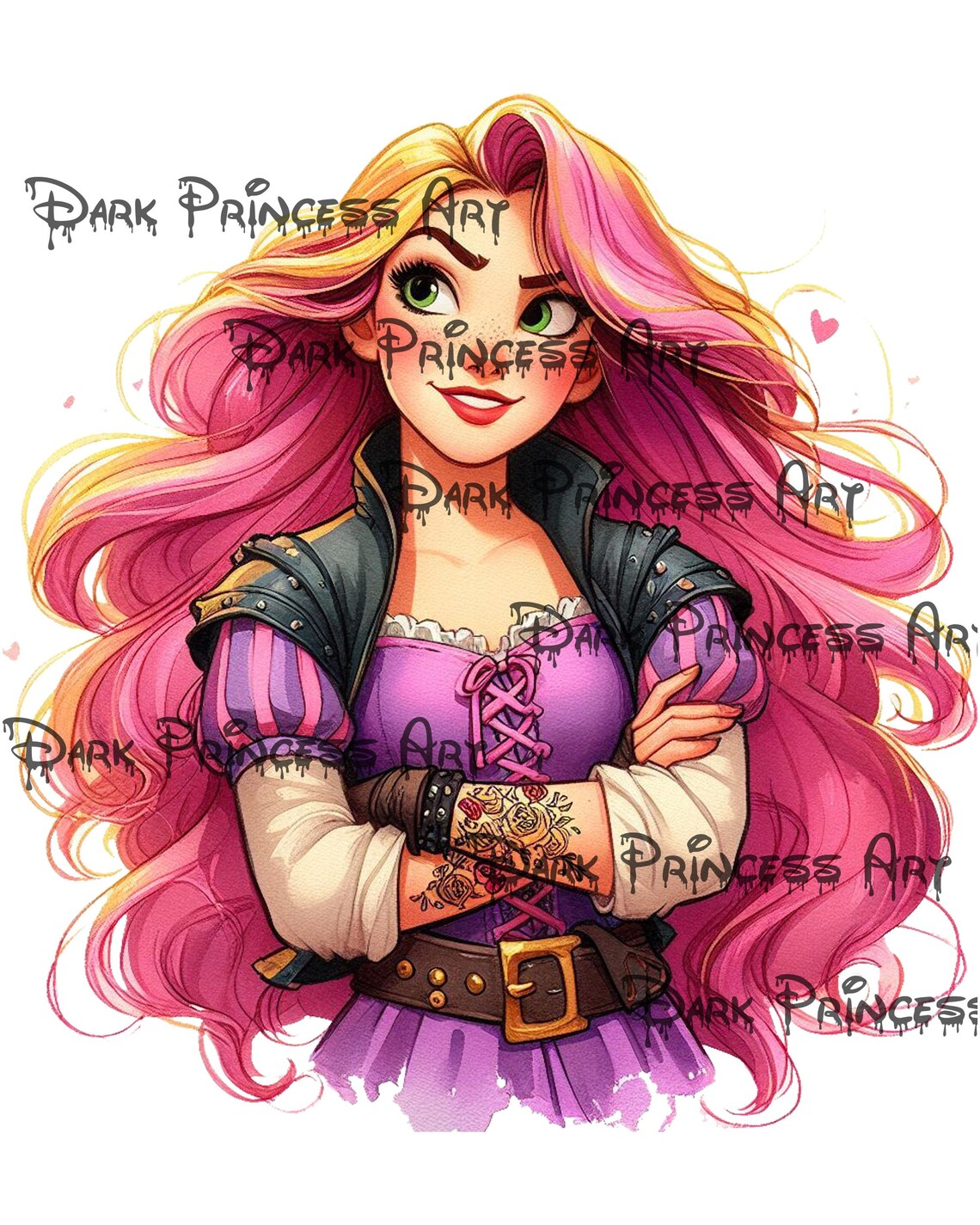 Rapunzel Clipart PNG, Princess Clipart, Rapunzel Gothic, Disney ...