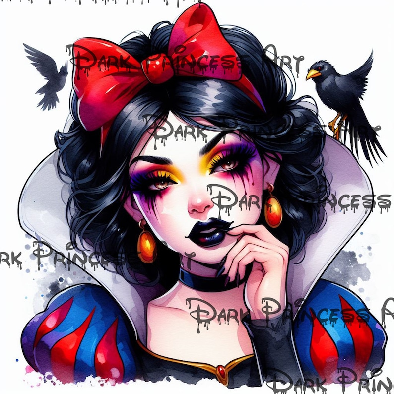 Ultimate Dark Fantasy Princess Bundle • 10 Gothic Tattoo Style ...