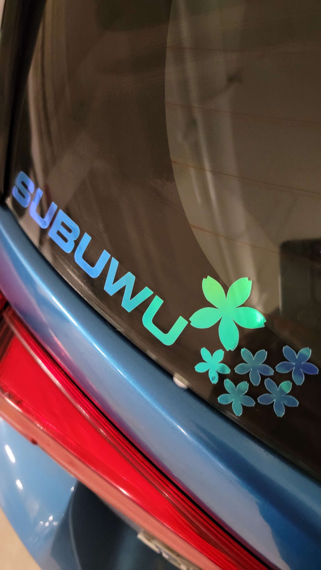 Subuwu Holographic Decal - Etsy