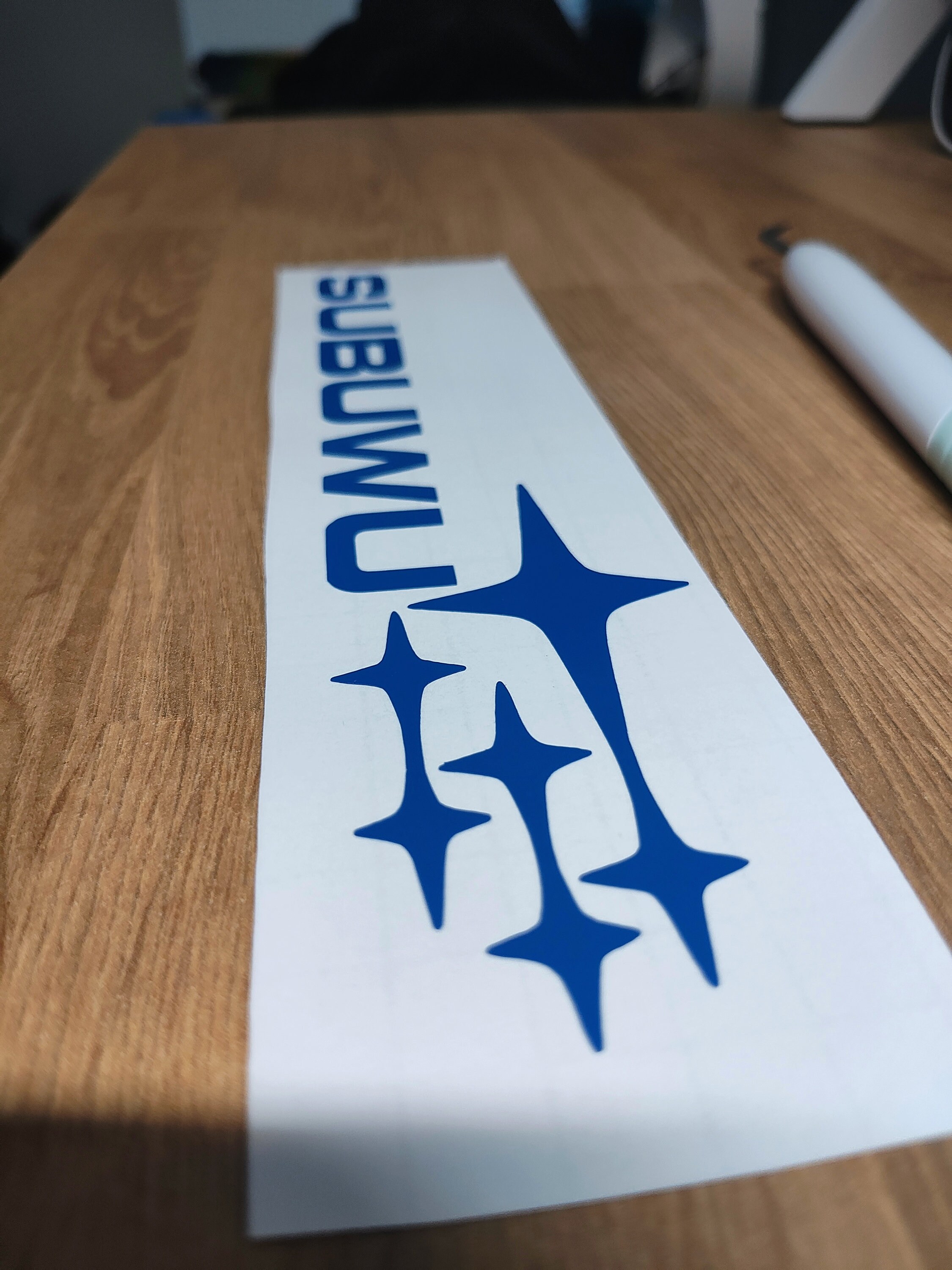 Subuwu Holographic Decal - Etsy