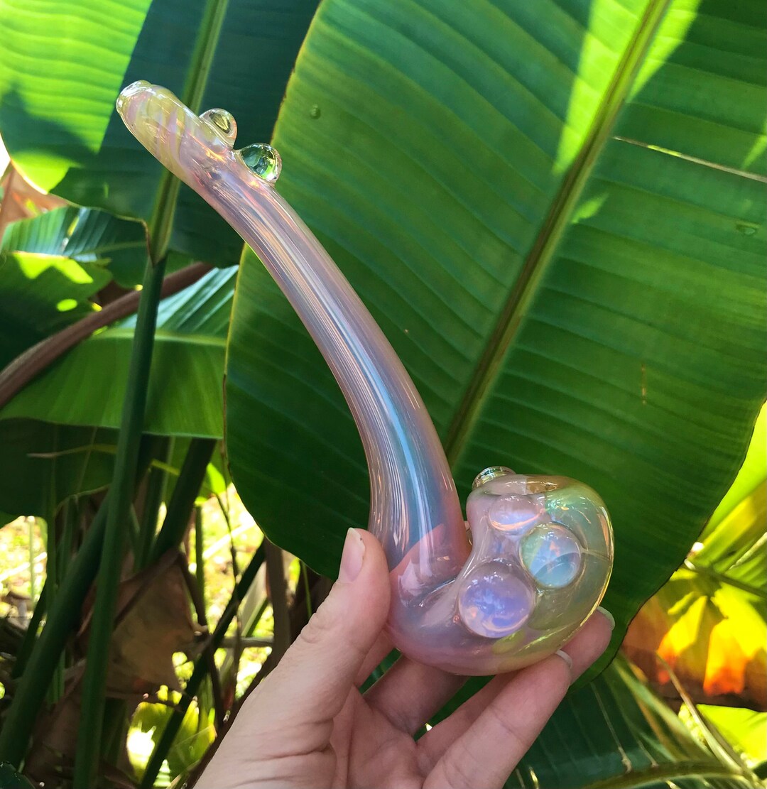 Fumed Evolution Gandalf Sherlock Glass Pipe - Handmade American Glass ...