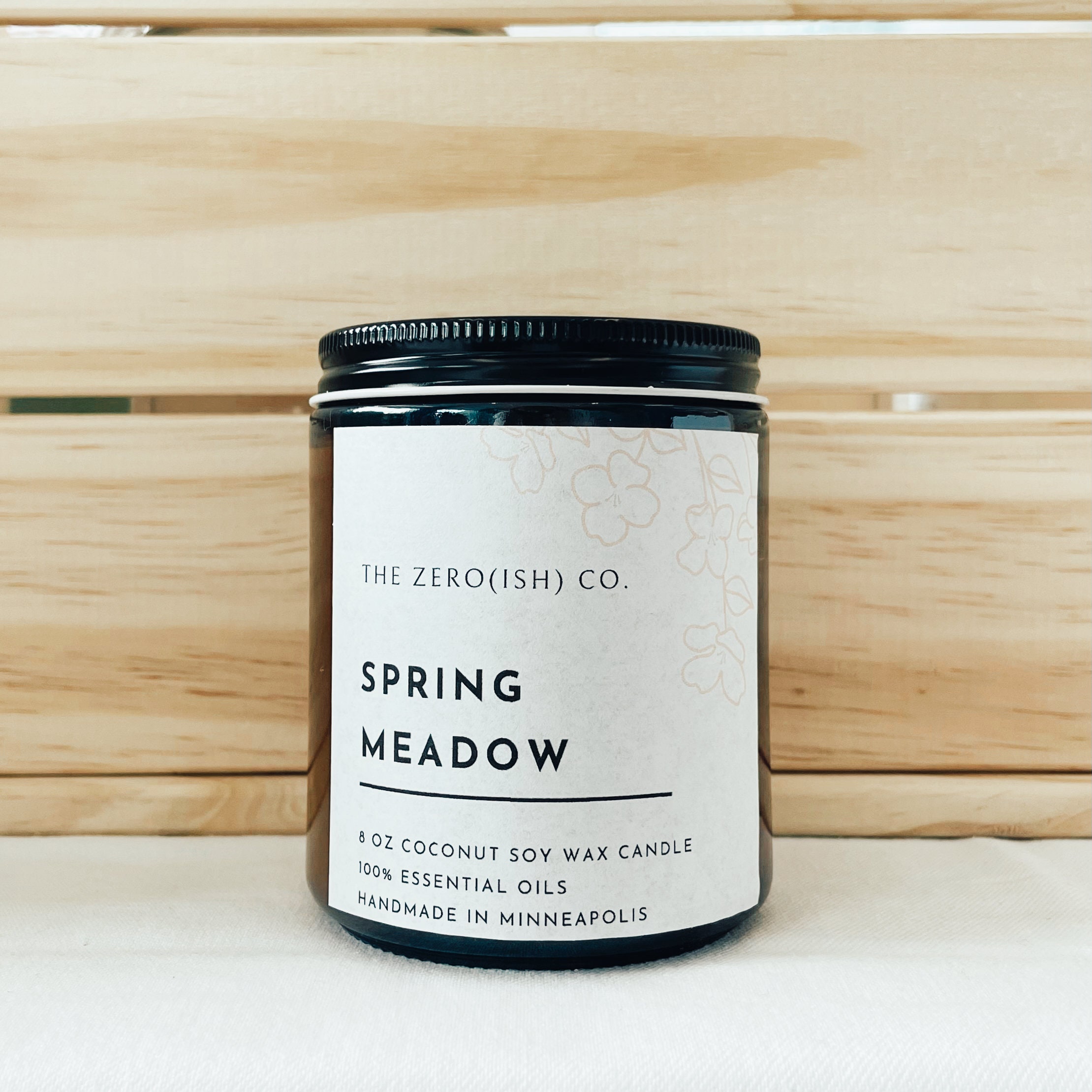 Coconut Soy Candle | Pure Essential Oil Scent | Sustainable, Non-toxic ...