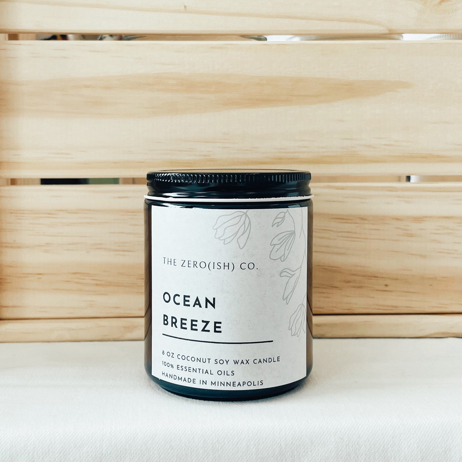 Coconut Soy Candle | Pure Essential Oil Scent | Sustainable, Non-toxic ...