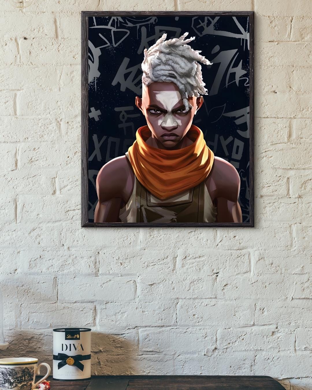 Arcane Poster, Arcane Wall Art, Ekko Poster, League of Legends Art ...
