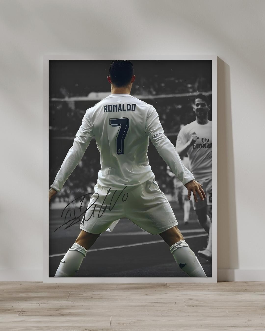 Cristiano Ronaldo Iconic Siuu Printable Poster Wall Art Home Decor ...