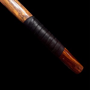 Hand-forged Viking Axe With Hammer Poll – Walnut Handle, Leather ...