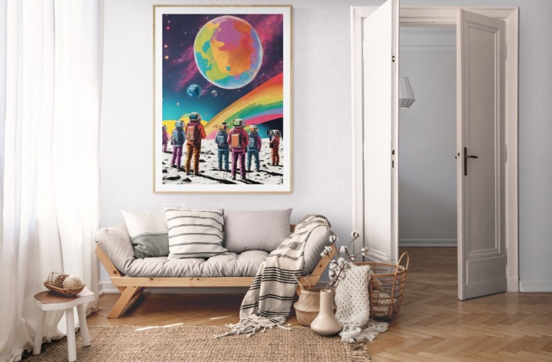 Digital Print the Moonwalkers Gallery Wall Art Decor Printable Poster ...