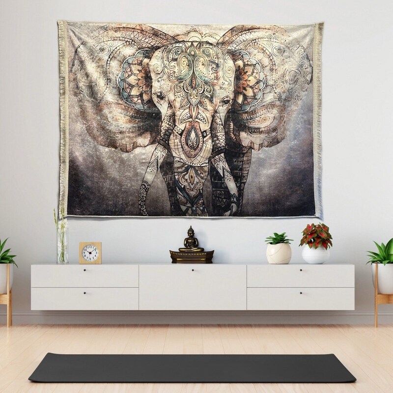 Elephant Tapestry - Etsy