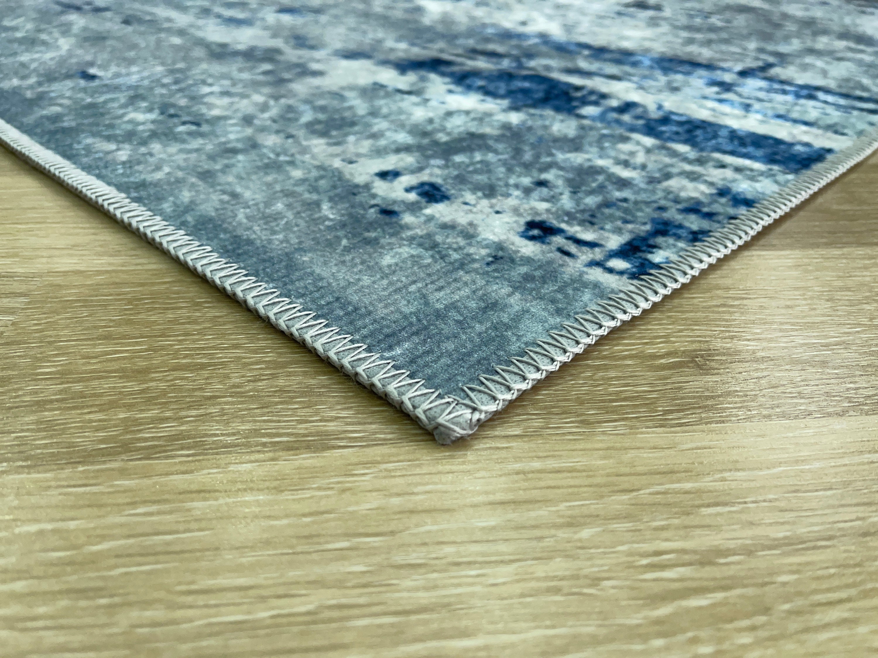 Washable Transitional Modern Turkish Area Rug Living Room Rug 6x9 ...