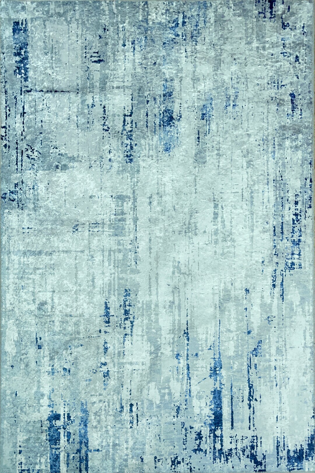 Washable Transitional Modern Turkish Area Rug - Living Room Rug 6x9 ...