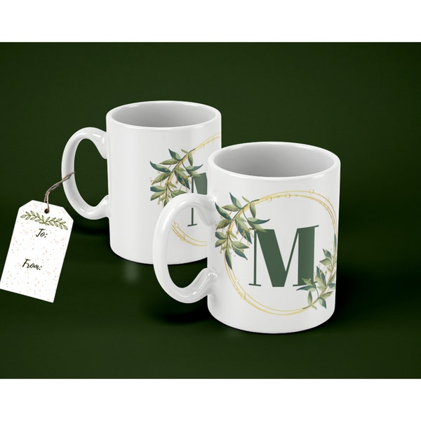 Initial Mugs - Etsy