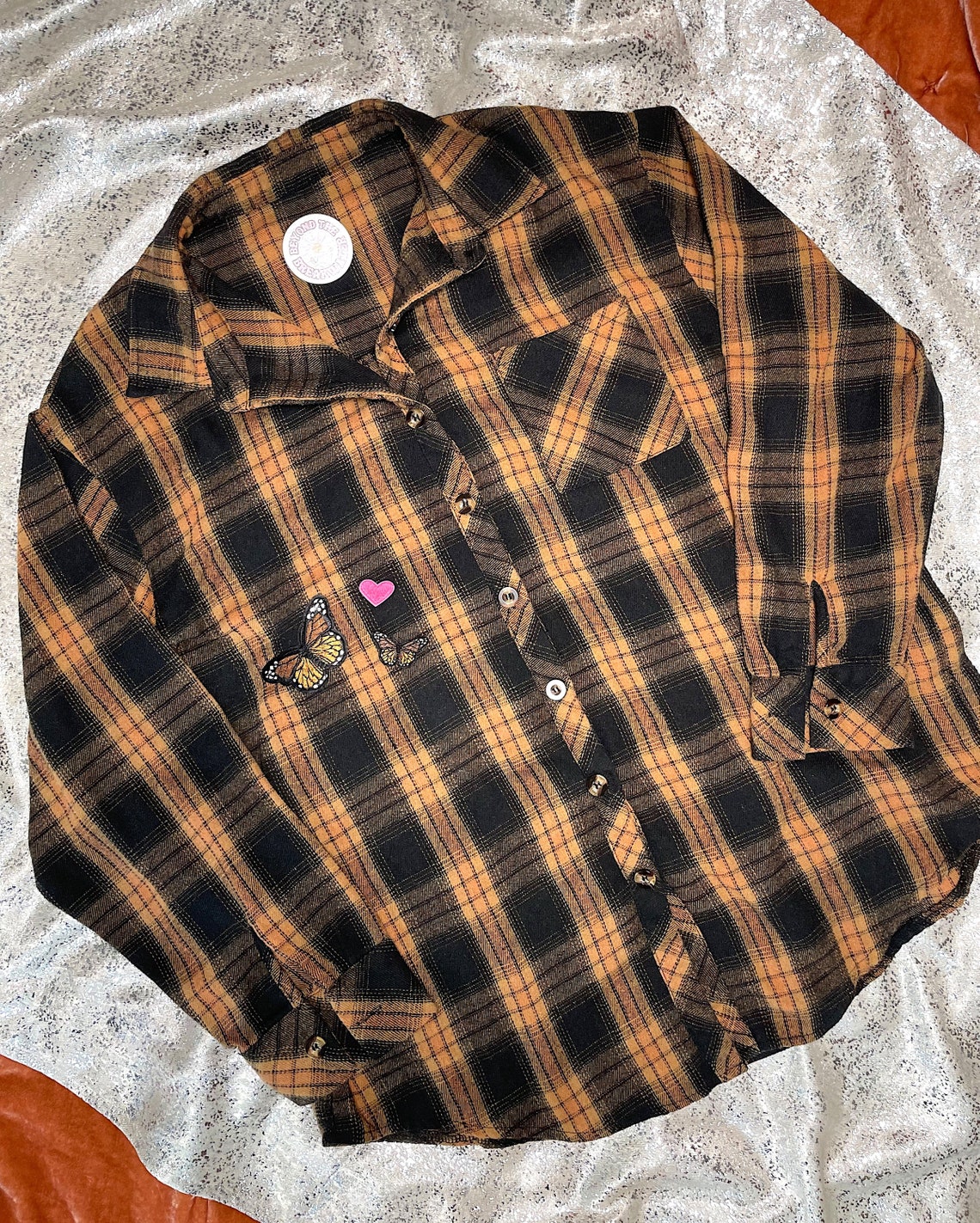 You Make Me Feel Like Dancing Custom Rhinestone Vintage Flannel - Etsy