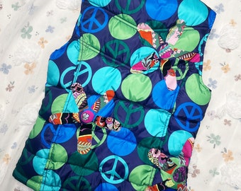Custom Upcycled Light Corduroy Good Vibes Smiley - Etsy