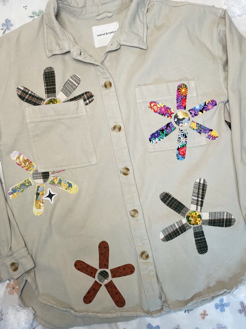 Custom Upcycled Light Corduroy Good Vibes Smiley - Etsy