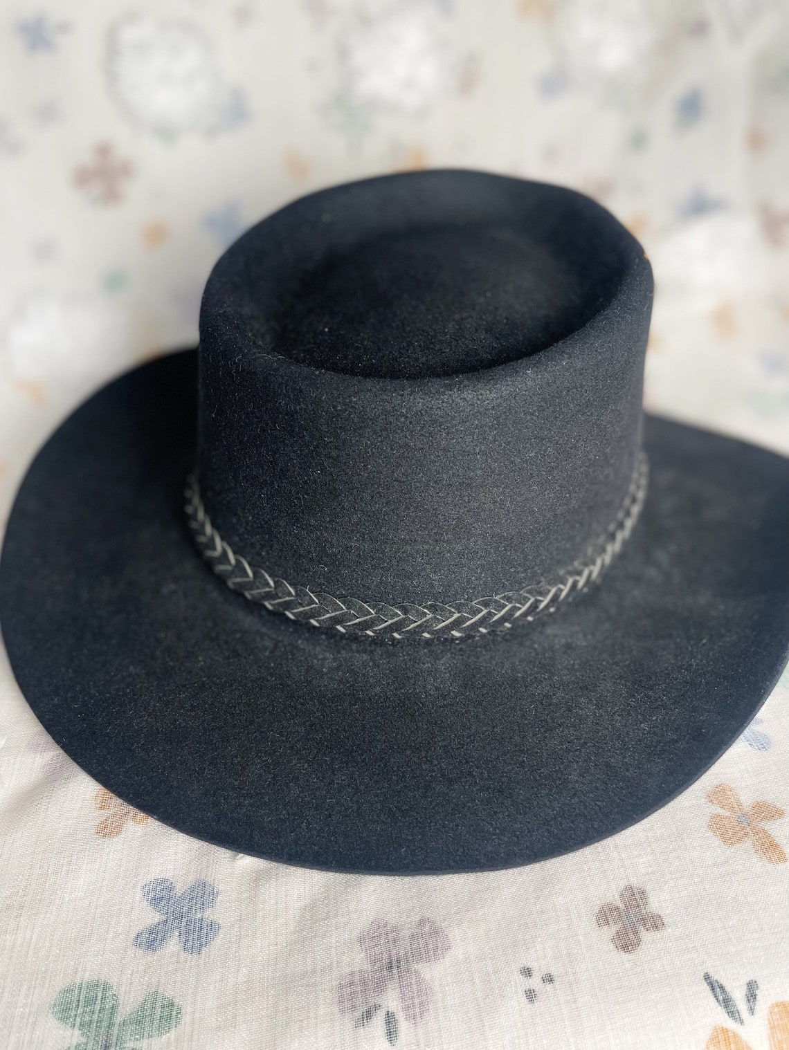 Australian Outback Collection Black Jackeroo Vintage Hat Sz 61 7 5/8 - Etsy