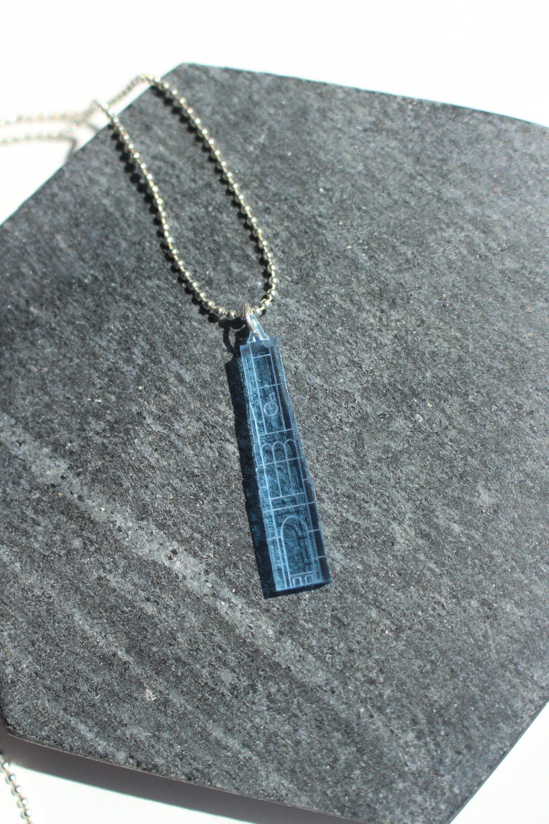 Eusebius Church Chain of Blue Transparent Plexiglass. Inspired by the ...