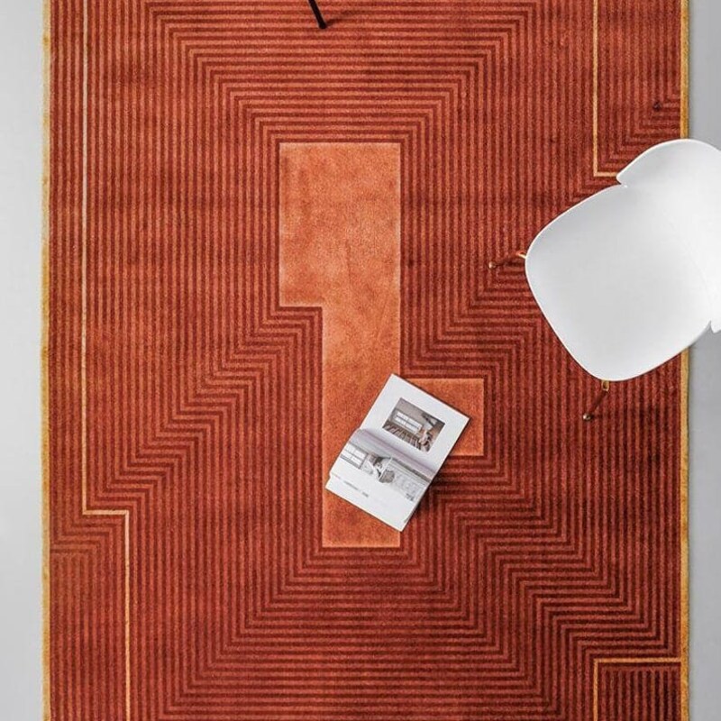 Modern Abstract Rug - Etsy