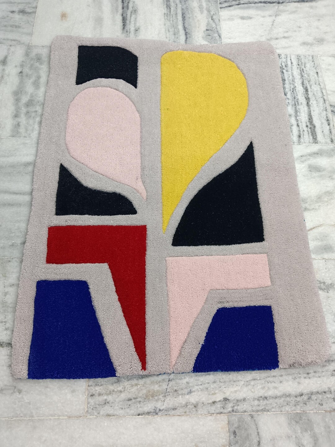 Hand Tuft Rug,irregular Shape Tuft Rug,custom Tufted Rug, 100% Woolen ...