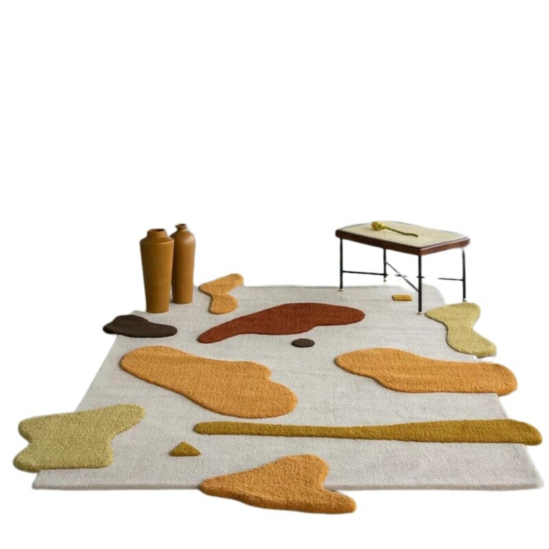 Abstract Shaped Rug - Etsy