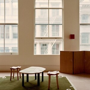 Hand Tufted Dark Green Wool Rug Cut & Loop Rug High and Low Pile Rug ...