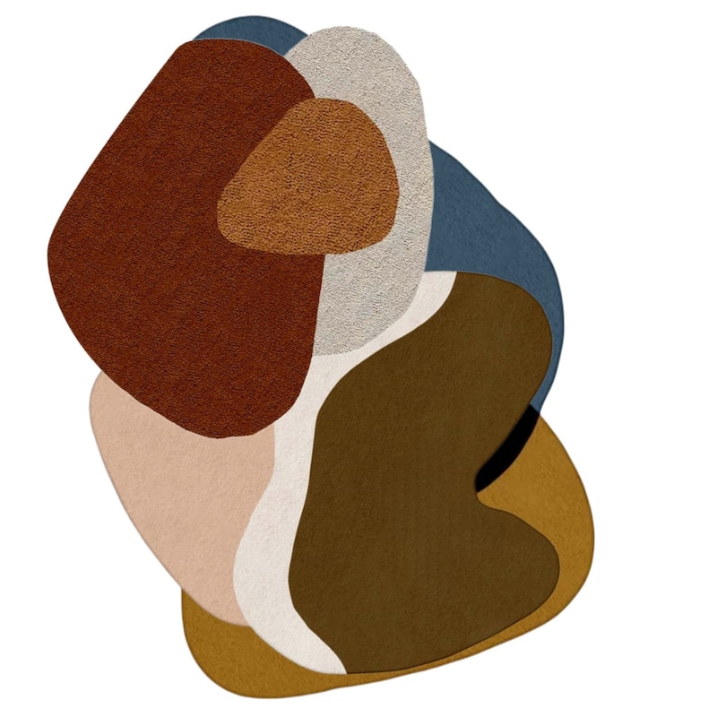 Abstract Shaped Rug - Etsy
