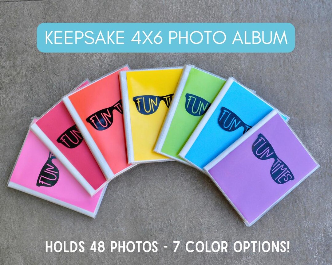 Fun Times Photo Album: Kids Keepsake Book - Holds 48 (4x6) Prints - Etsy