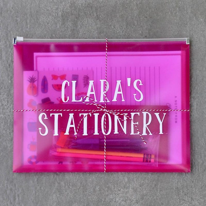 Teen Stationery Girl - Etsy