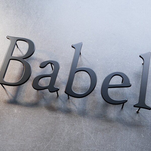 Custom Metal Letters - Etsy