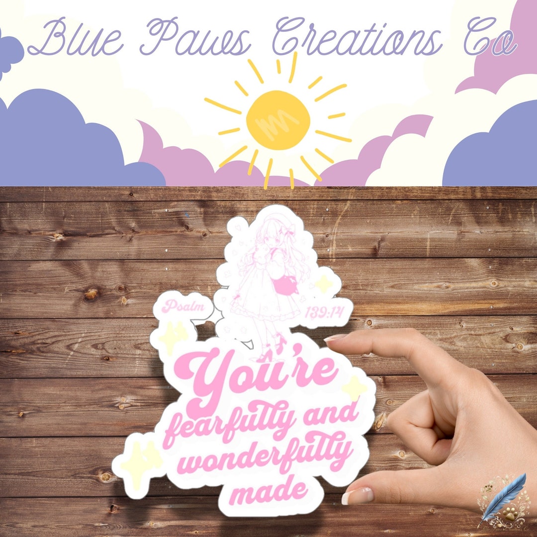 Amine Sticker Cute Anime Sticker Anime Water Bottle Sticker Anime ...