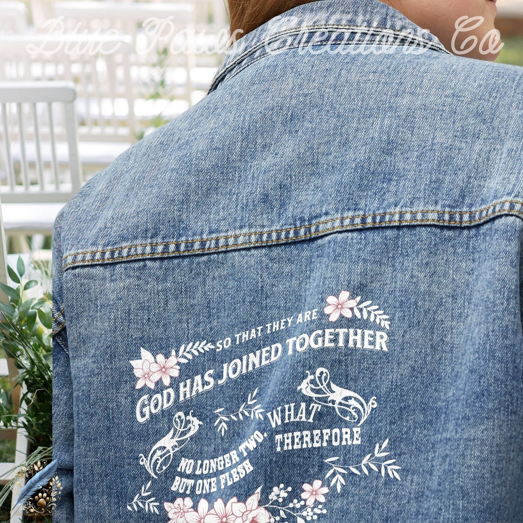 Bride Jean Jacket Mrs Jean Jacket Bridal Jacket Trendy Oversized Jacket ...