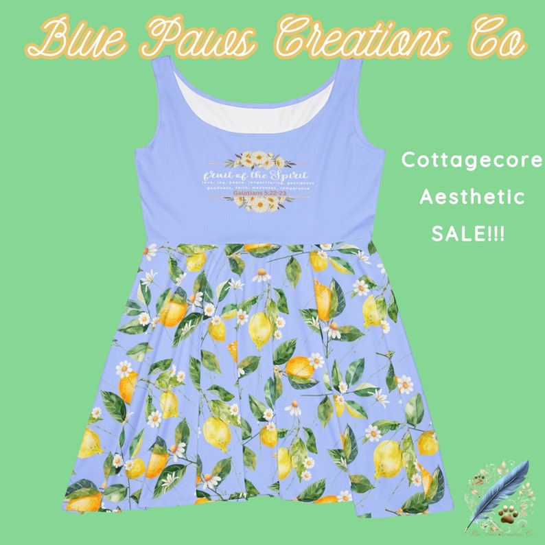 Summer Cottage Core Dress Women Clothing Fruits of the Spirit Gift for ...