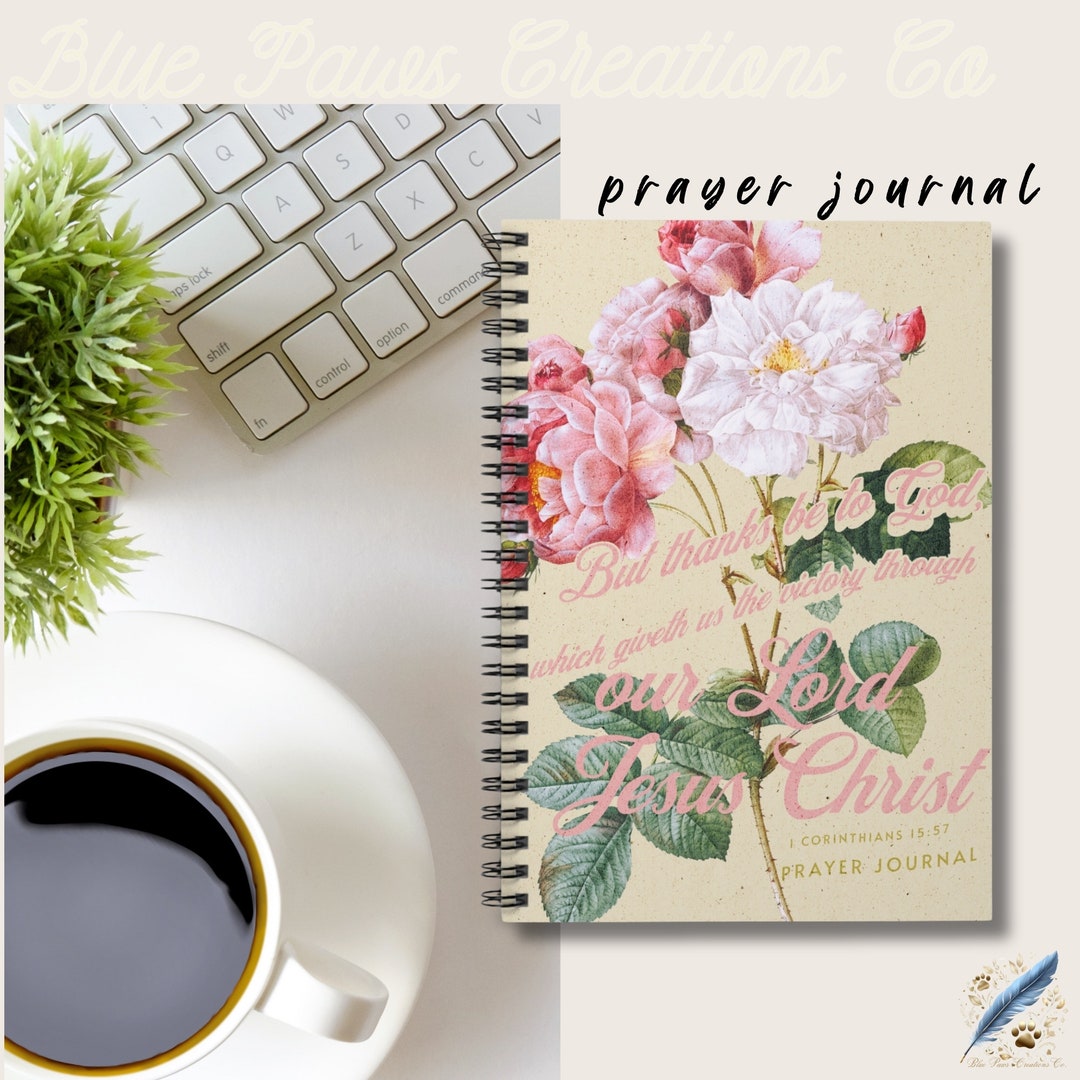 Flower Journal Prayer Journal Christianity Gifts for Women Prayer ...