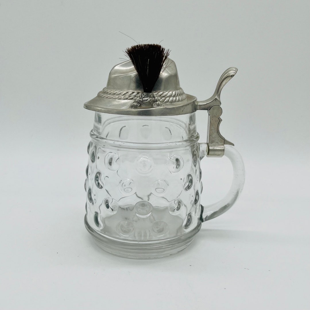 Vintage West German Goebel BMF Beer Stein, Unique With Pewter Hat and ...