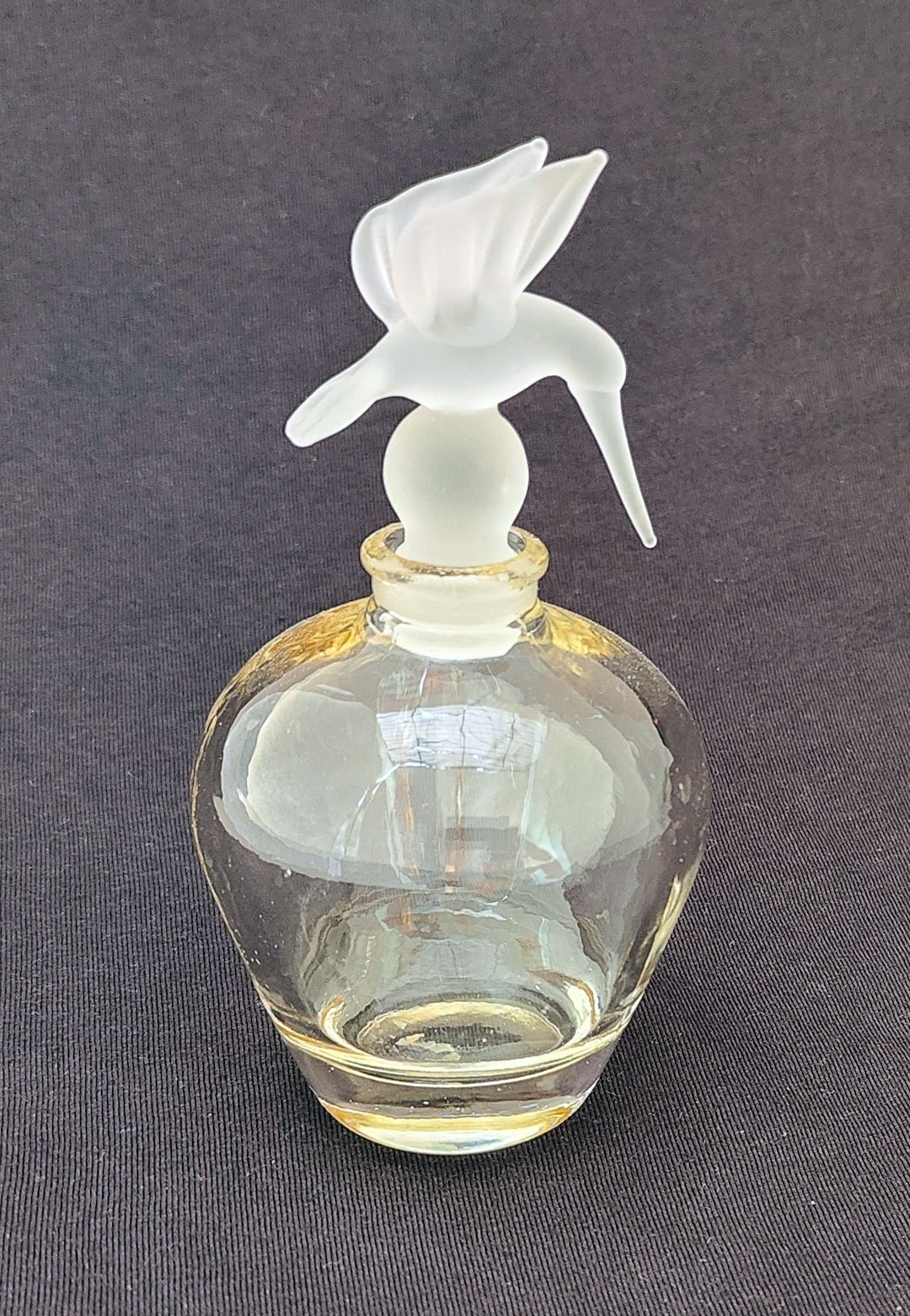 Glass Hummingbird Perfume Bottle - Etsy