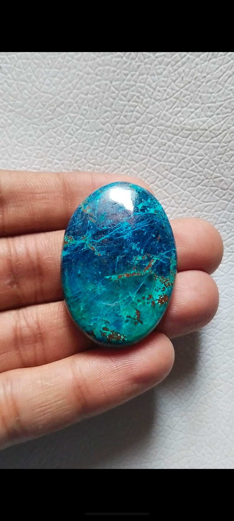 AAA Charming Shattuckite Gemstone Shattuckite Cabochons Flat Back Loose Shattuckite Crystal for ...