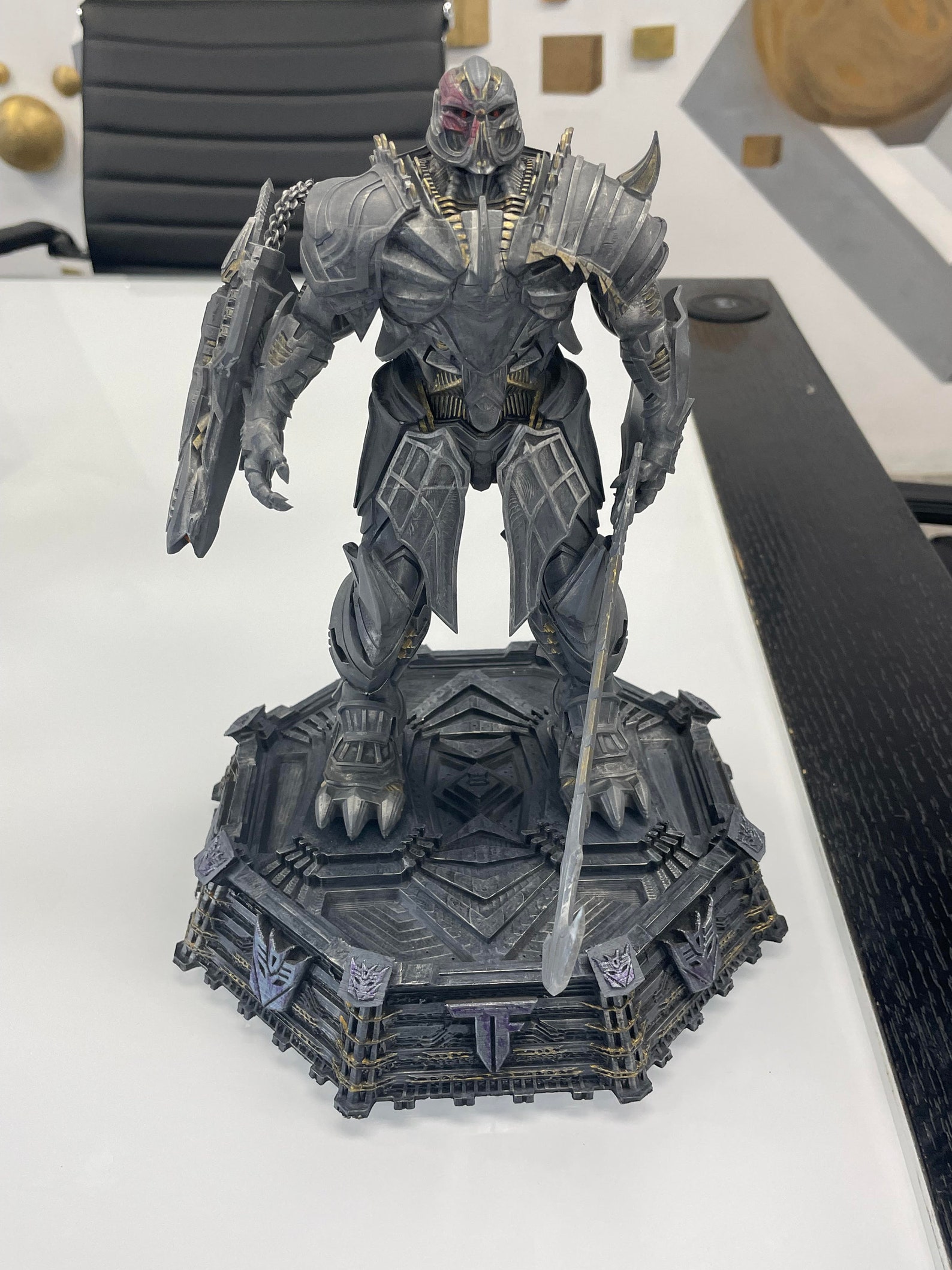 3D Printed Megatron - Etsy