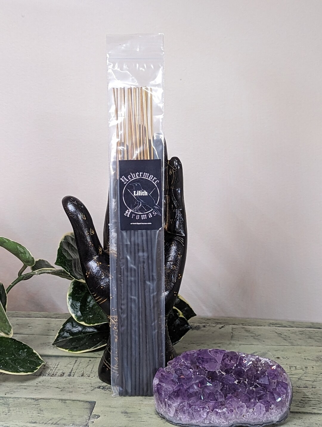 Lilith Hand Dipped Incense, Egyptian Amber and Dragonsblood Scented - Etsy