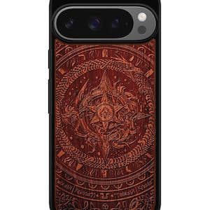 Arcane | Engraved Wood Phone Case | Available for Iphone, Galaxy S ...