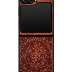 Arcane | Engraved Wood Phone Case | Available for Iphone, Galaxy S ...