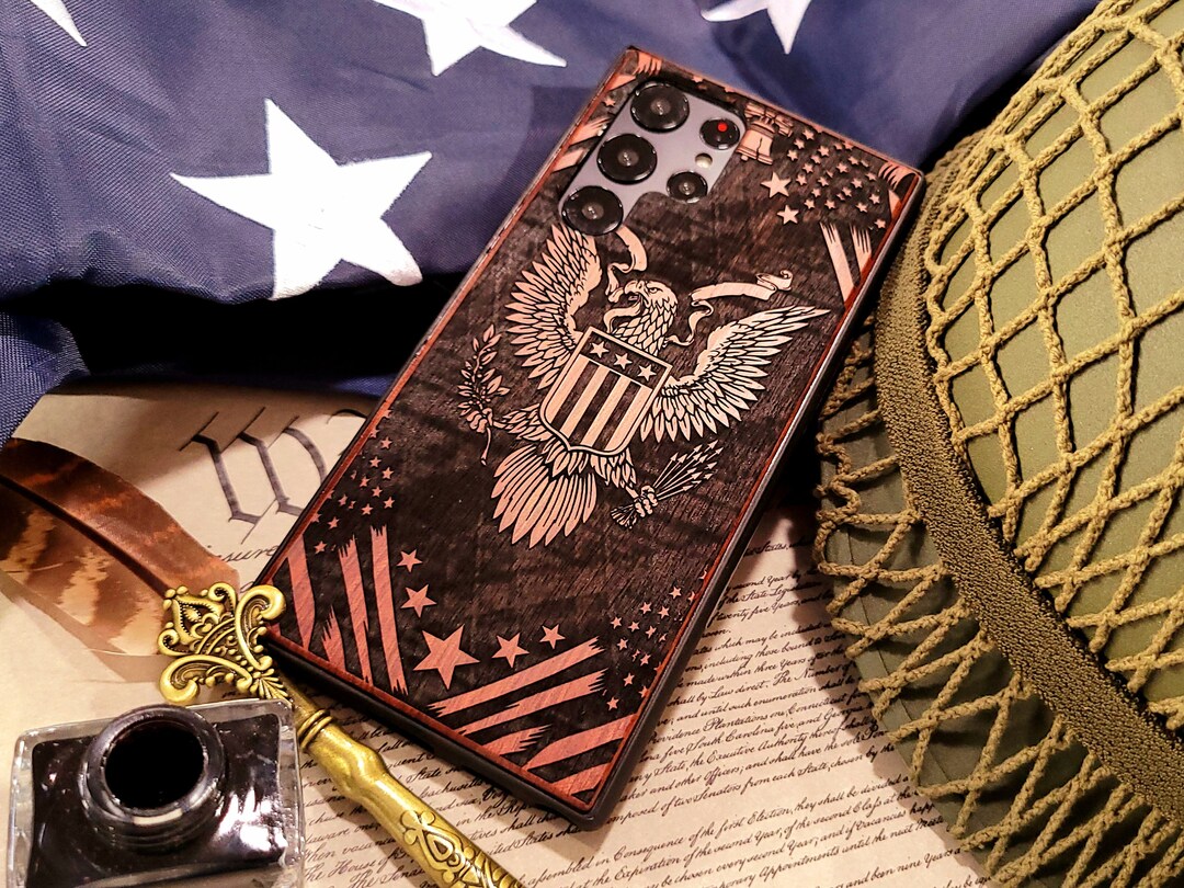 Seal | Engraved Wood USA Phone Case | Available for Iphone, Galaxy S ...