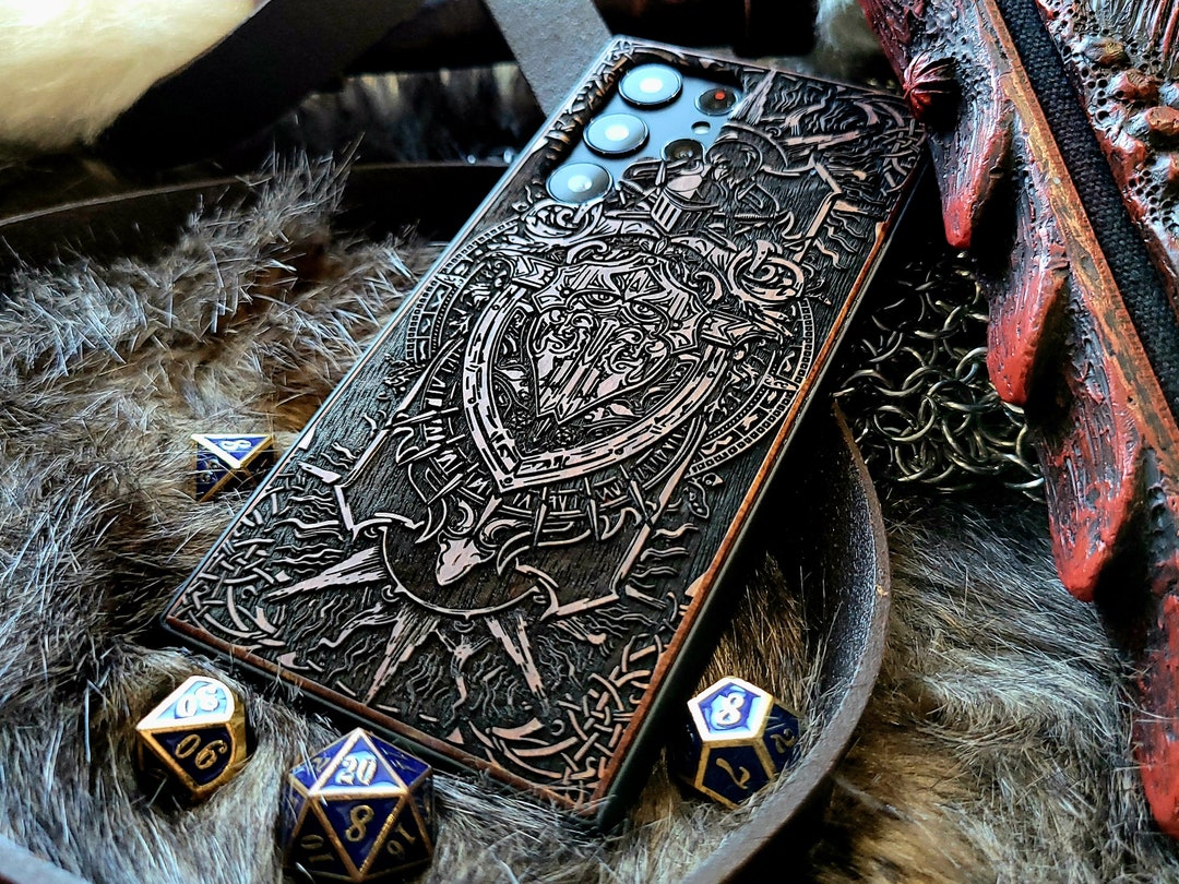 Oath | Engraved Wood Phone Case | Available for Iphone, Galaxy S ...