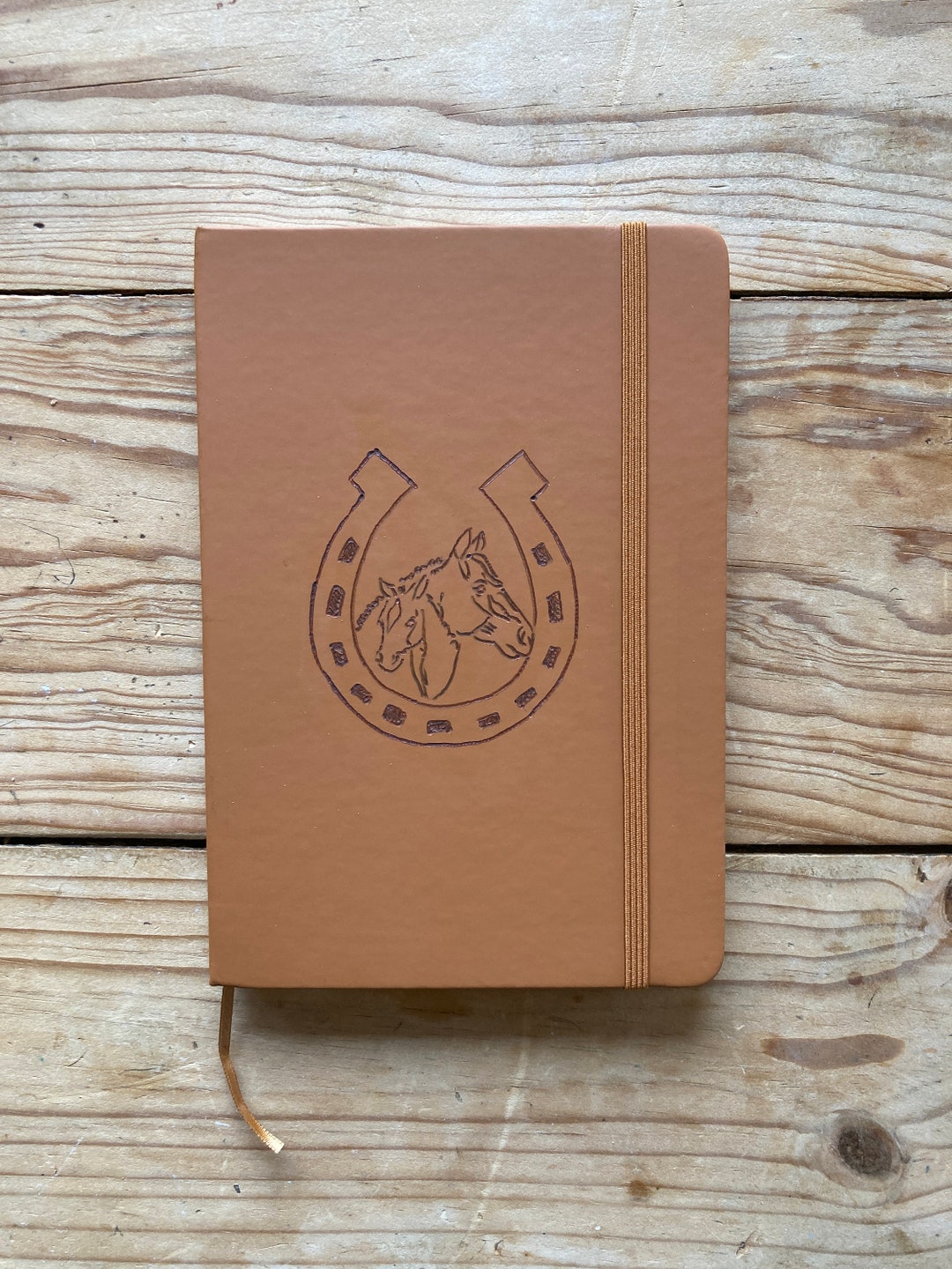 Horses in Horse Shoe Journal / Cowgirl Journal / Cowboy Journal / Gifts ...