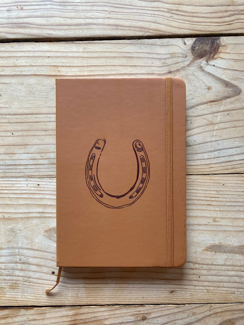 Horseshoe Journal / Cowgirl Journal / Cowboy Journal / Horse Journal ...