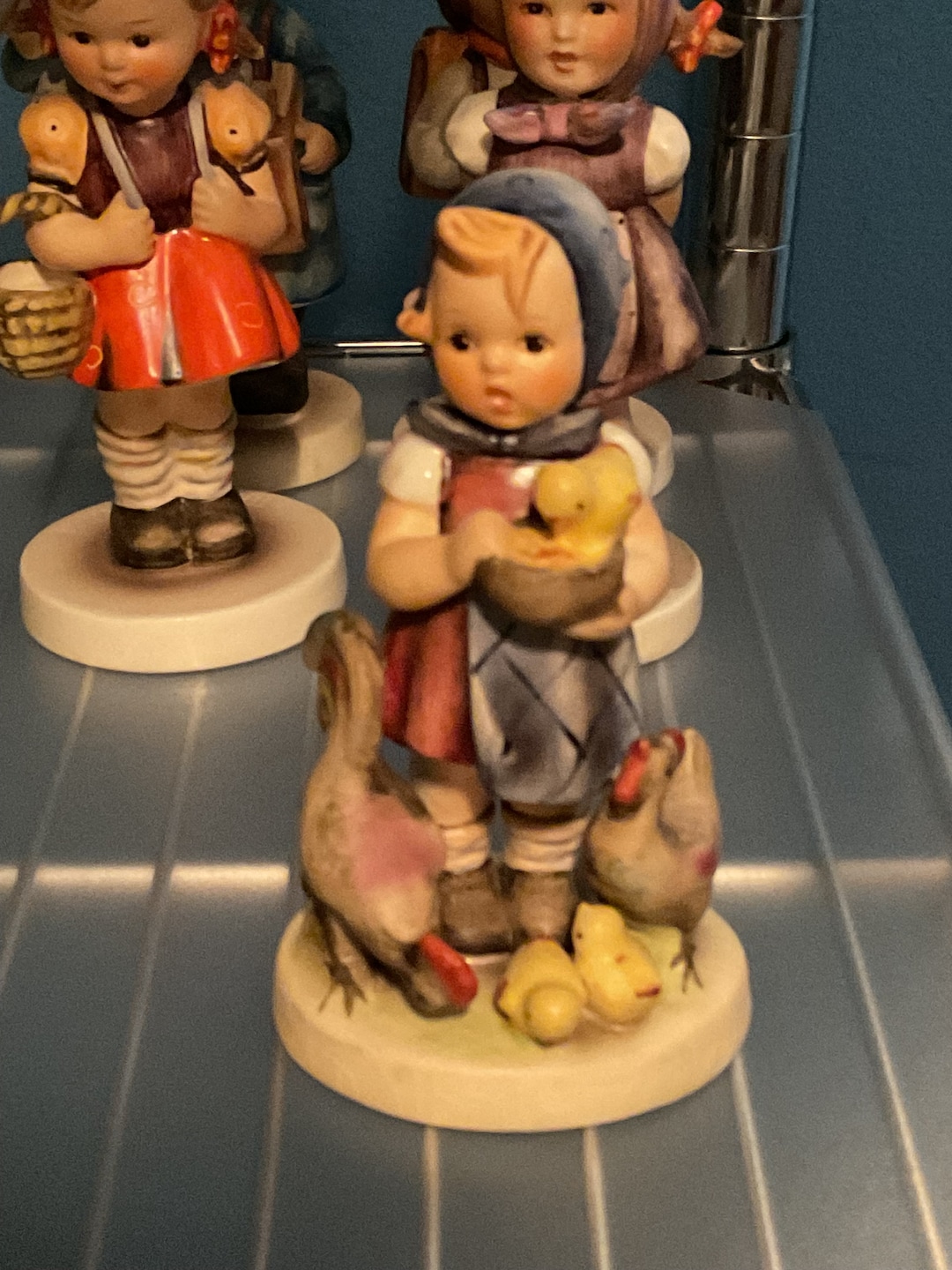 Vintage M.J. Hummel Figurine “feeding Time” Figurine Number 199/0 - Etsy